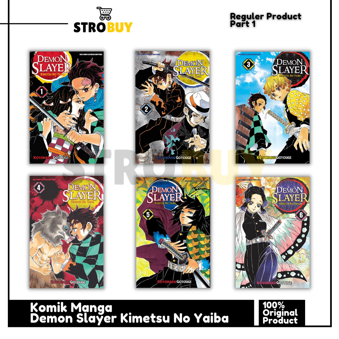 Komik Demon Slayer Kimetsu No Yaiba 1 - 13 | Lazada Indonesia