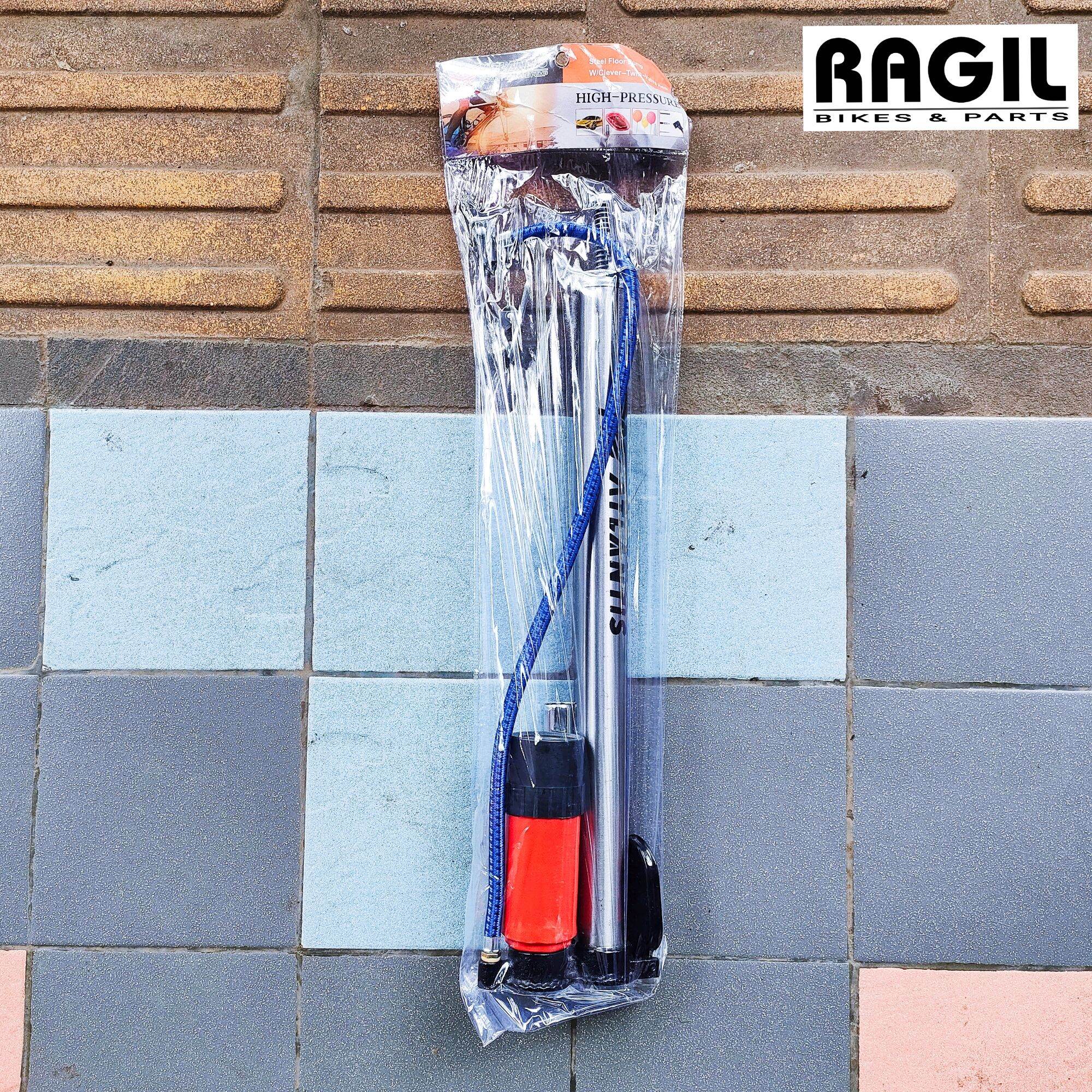 POMPA ANGIN TABUNG BAN DALAM SEPEDA DAN MOTOR ATLANTIS KROM | Lazada ...