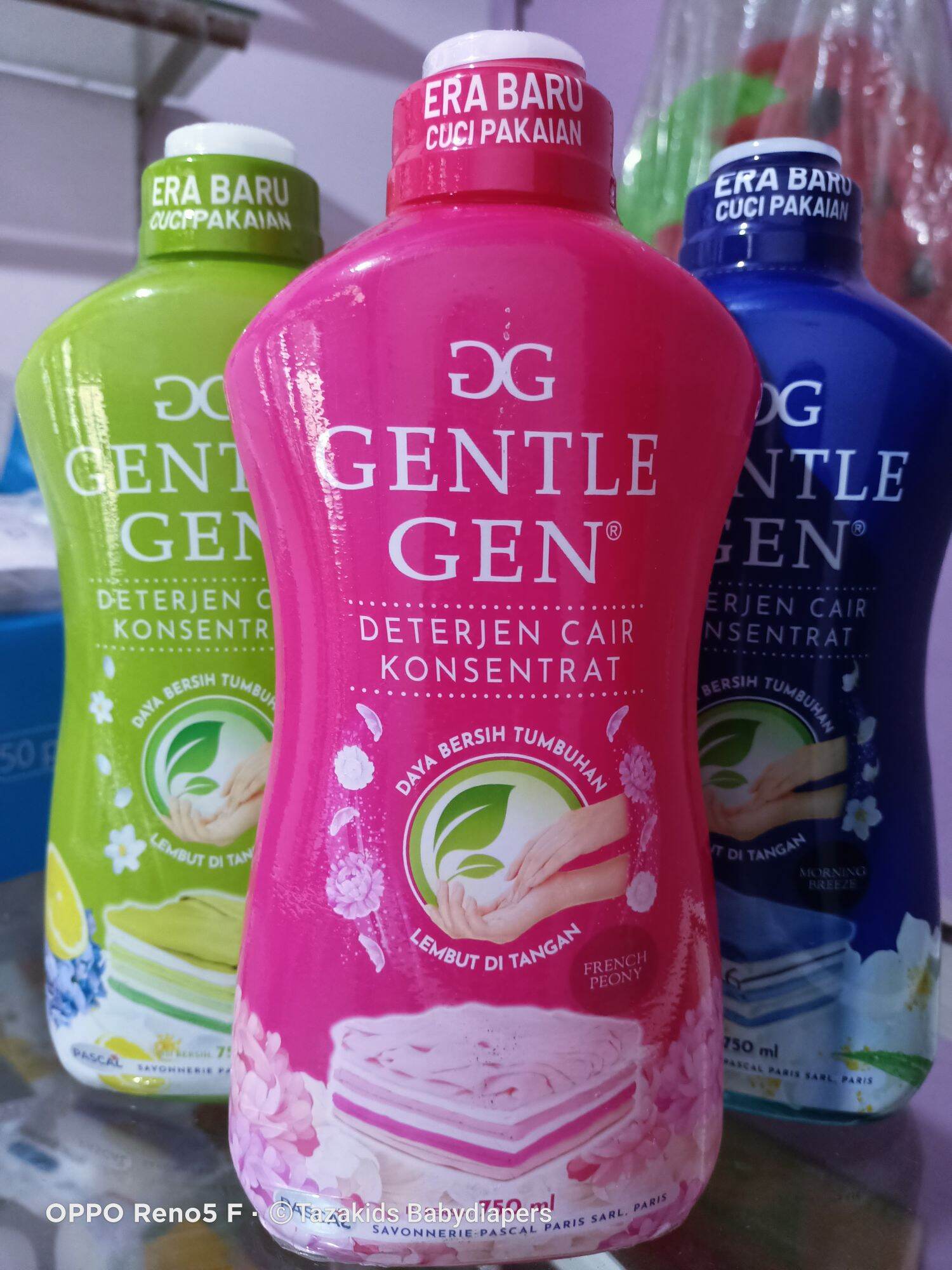 GENTLE GEN 750ml / gentel gen detergen cair | Lazada Indonesia