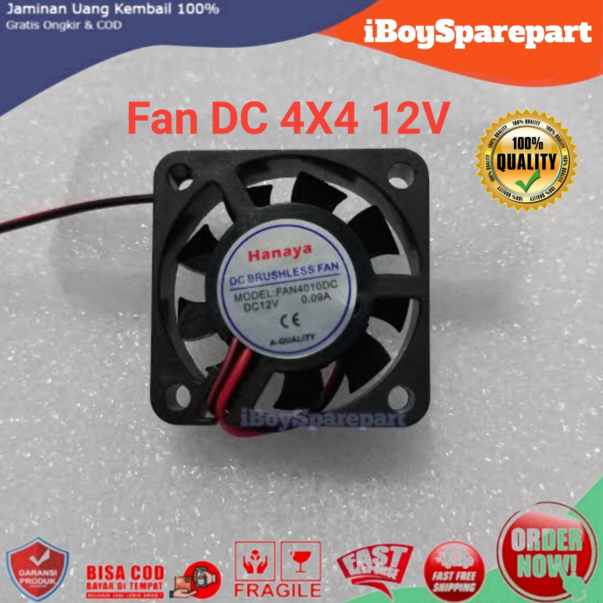 Heatsink Kipas Fan DC 12V Kipas Pendingin Module Modul Internal Fan ...