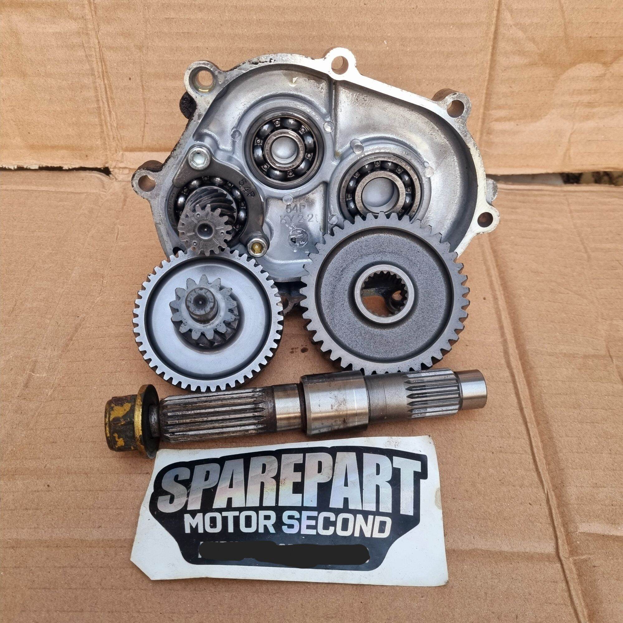 Gigi gear rasio gearbox gardan transmisi mio j x ride fino soul gt ...