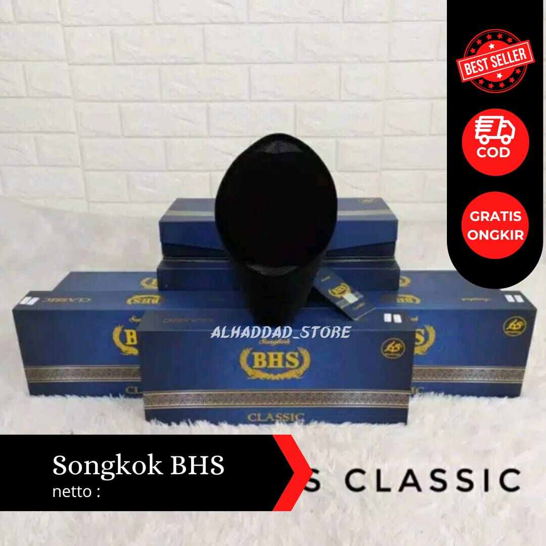 Songkok BHS Classic ☆Peci Hitam BHS AC Tinggi 8 9 10 | Lazada Indonesia