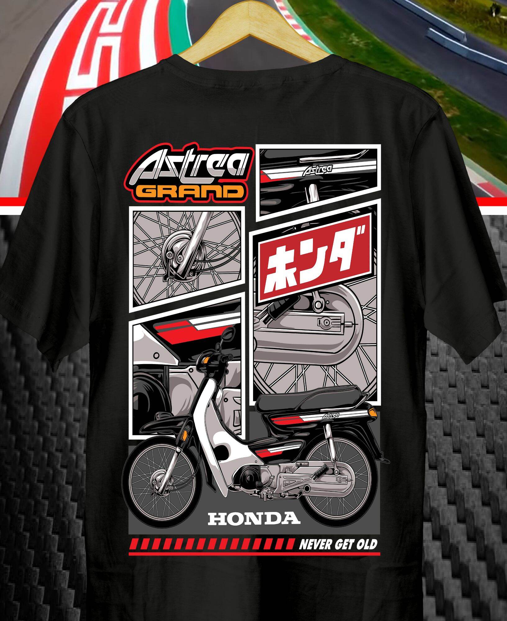 Kaos Motor Astrea Grand Comic | Lazada Indonesia