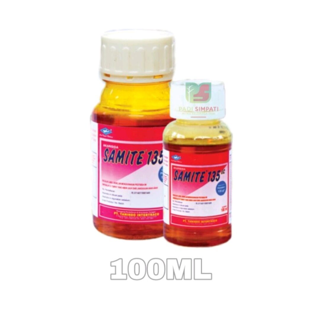Akarisida Samite 135 EC 100 ml obat hama tungau omite anggrek ...