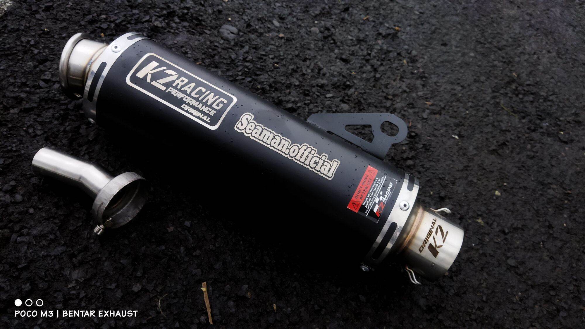 Silincer only original K2 type bs dof inlet 50mm | Lazada Indonesia