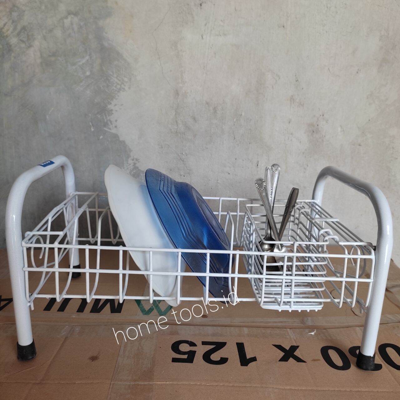 Rak piring susun 3/Rak piring kawat tebal/Rak wastafel/Rak dapur/Rak ...