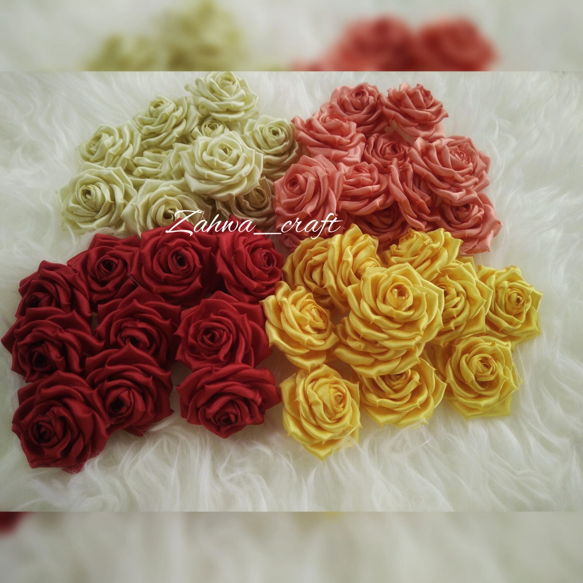 mawar cubit satin / bunga jedai / bunga kain | Lazada Indonesia