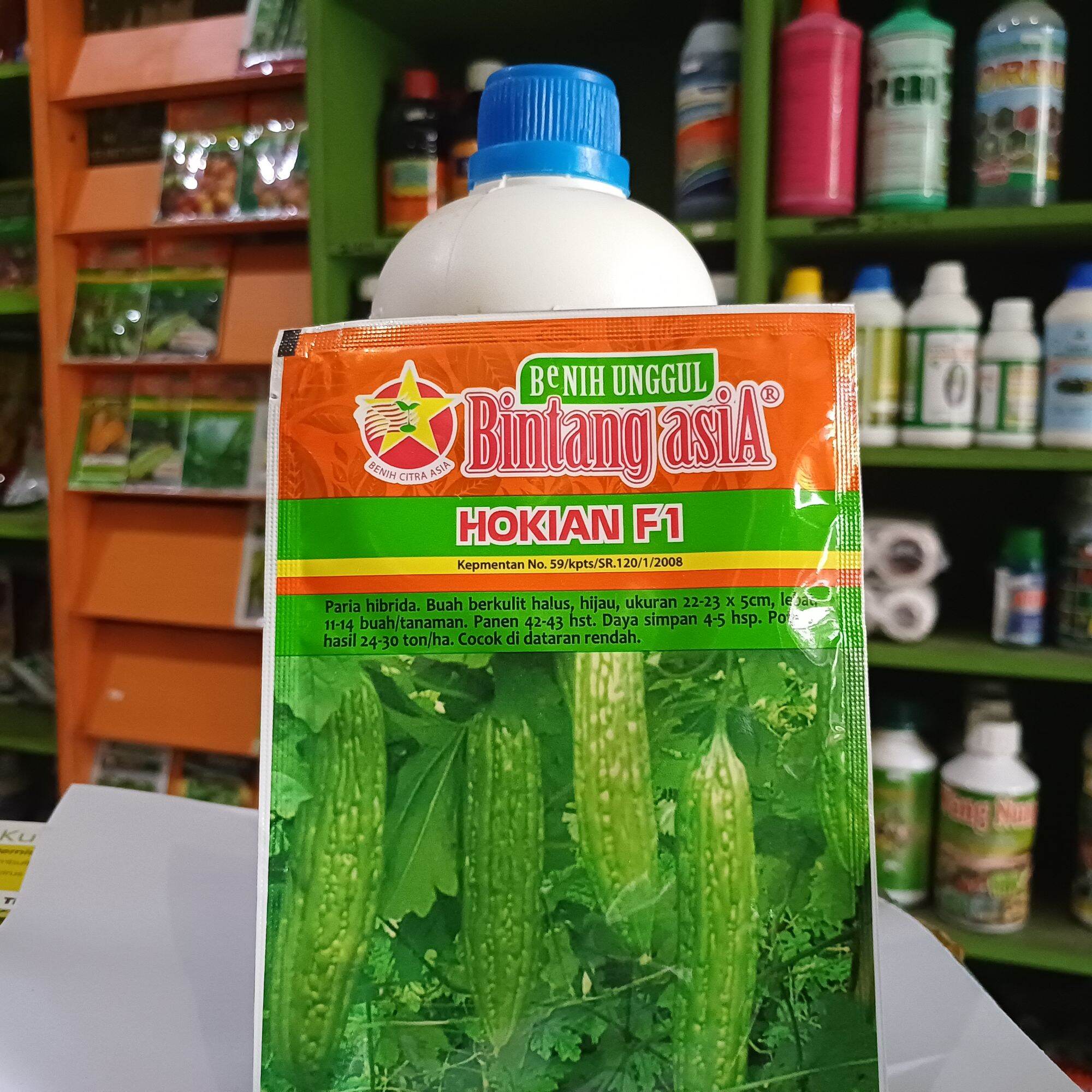 bibit pare hokian F1 bintang Asia | Lazada Indonesia