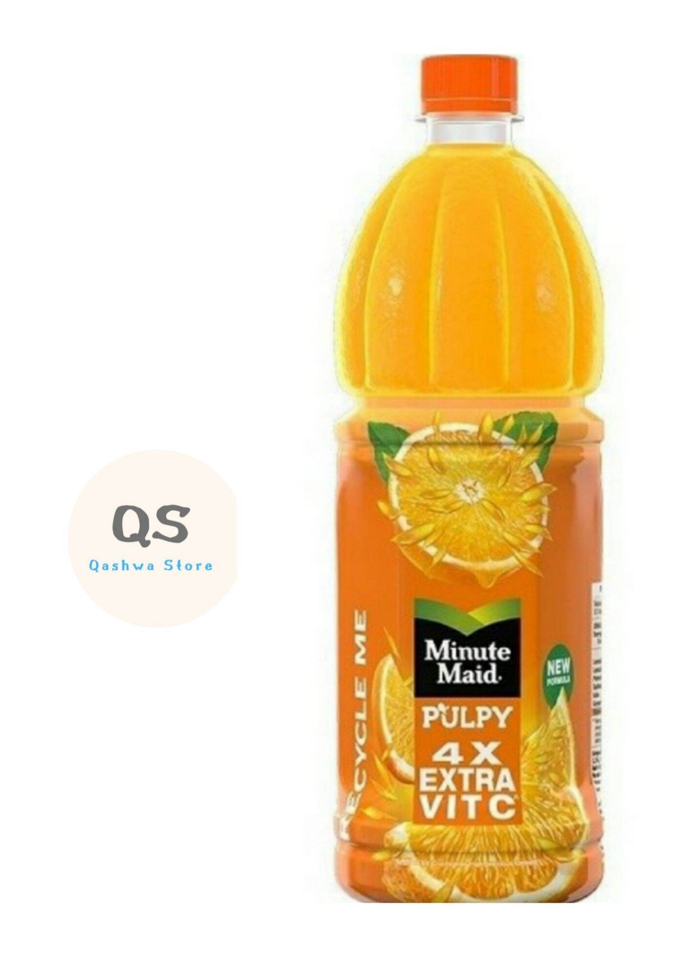 Pulpy Orange 1 Liter - minuman pulply rasa jeruk - minute maid pulpy ...
