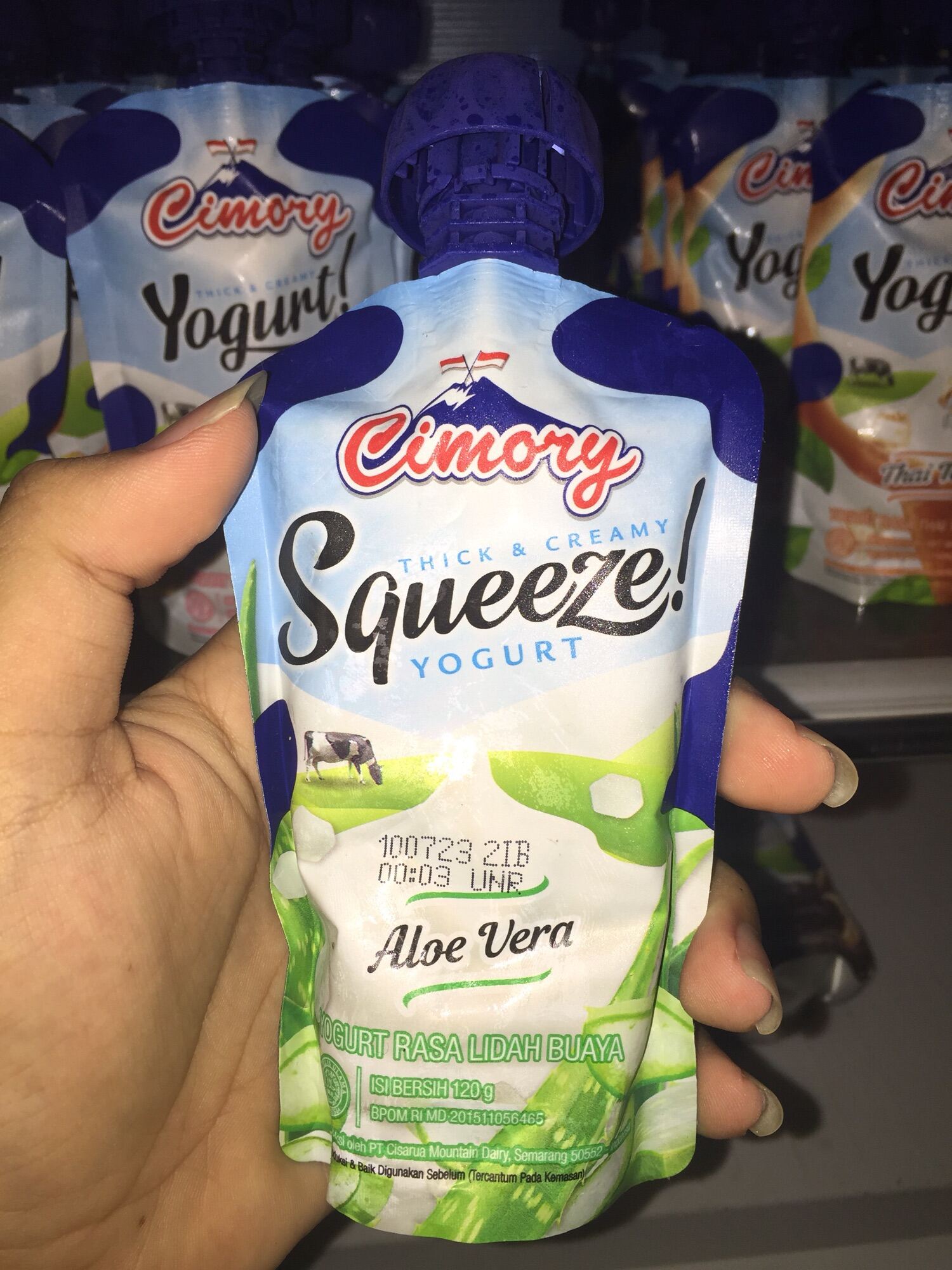 Cimory Yogurt Squeeze Aloevera | Lazada Indonesia