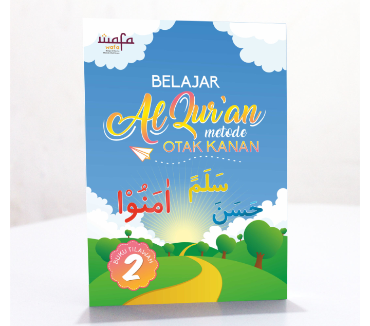 BUKU TILAWAH WAFA JILID 2 / WAFA INDONESIA / BUKU MENGAJI / BUKU TILAWAH / BELAJAR METODE WAFA ...