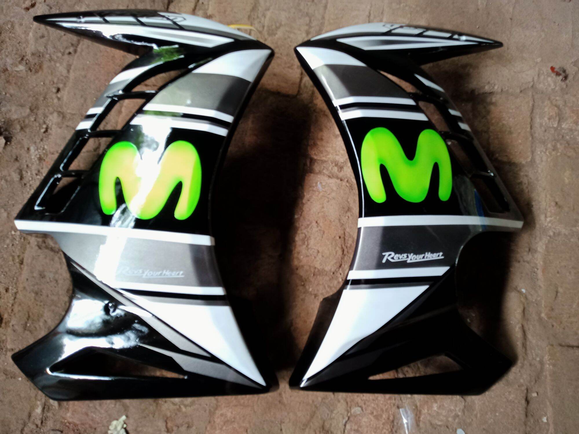 (RIDER KECE) Halffairing atau sayap new vixion nvl dan nva model ninfi ...