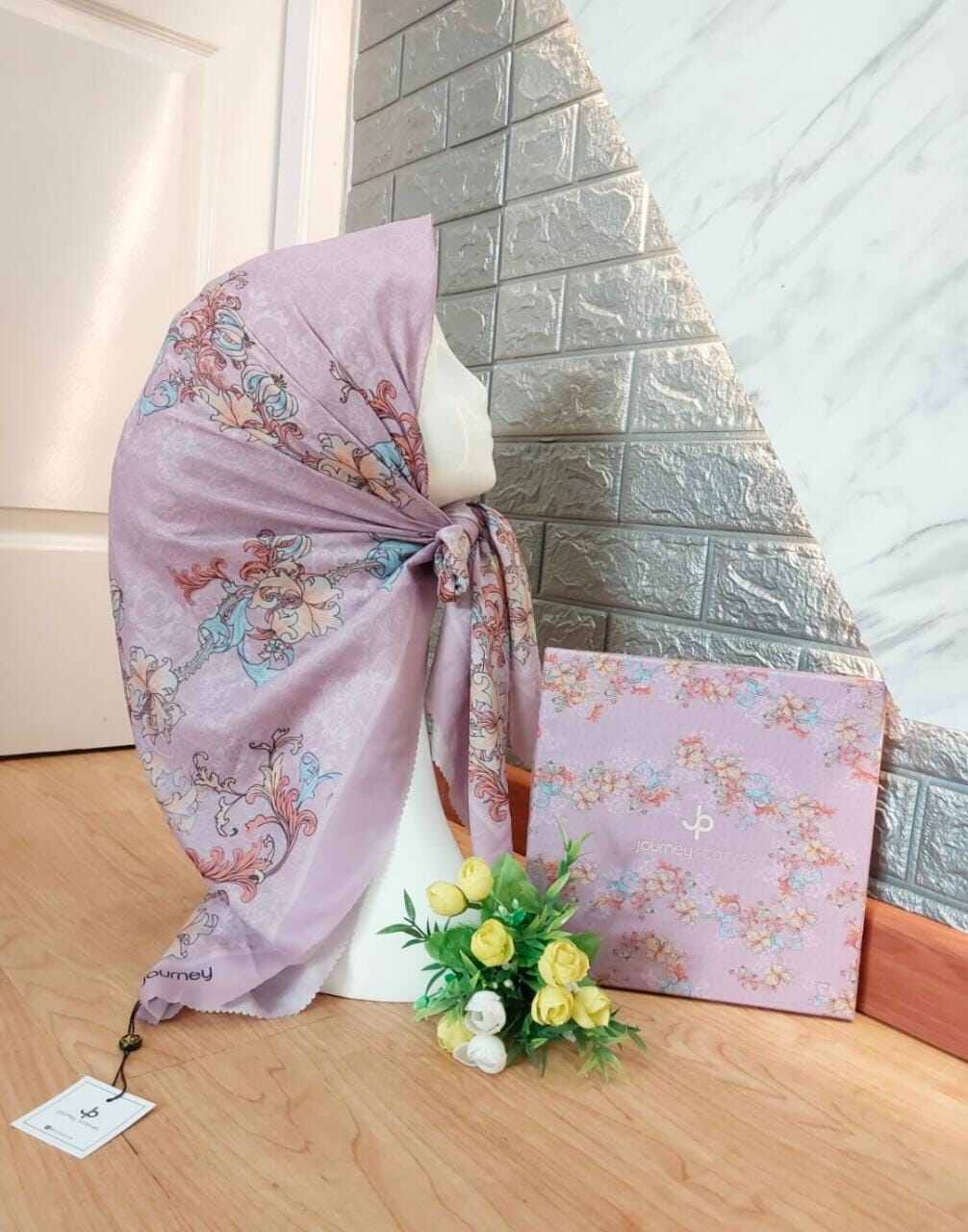 RAYA SERIES LILAC - JOURNEY EXCLUSIVE - JOURNEY SCARVES | Lazada Indonesia