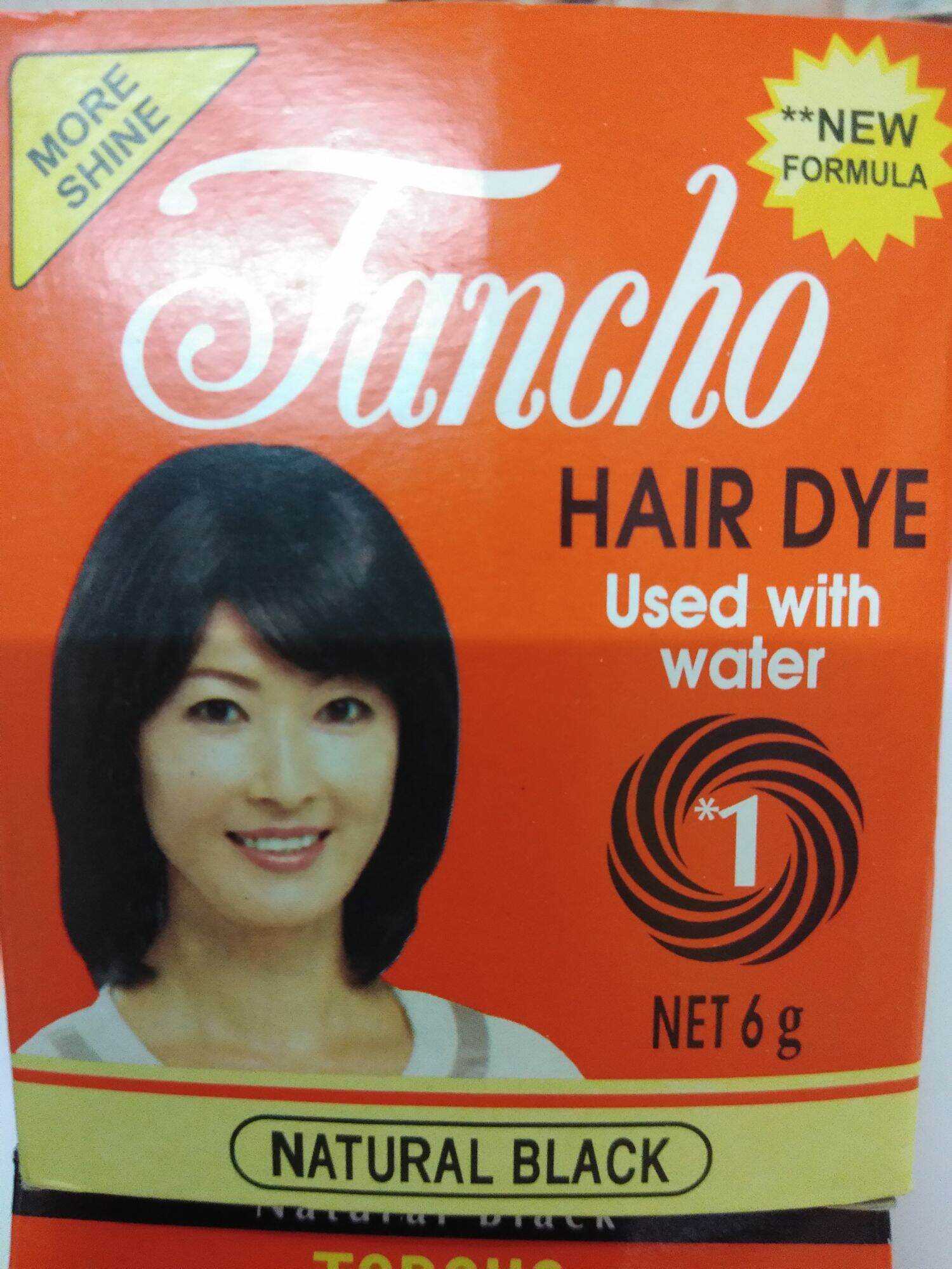 TANCHO HAIR DYE BUBUK HITAM 6gr. | Lazada Indonesia