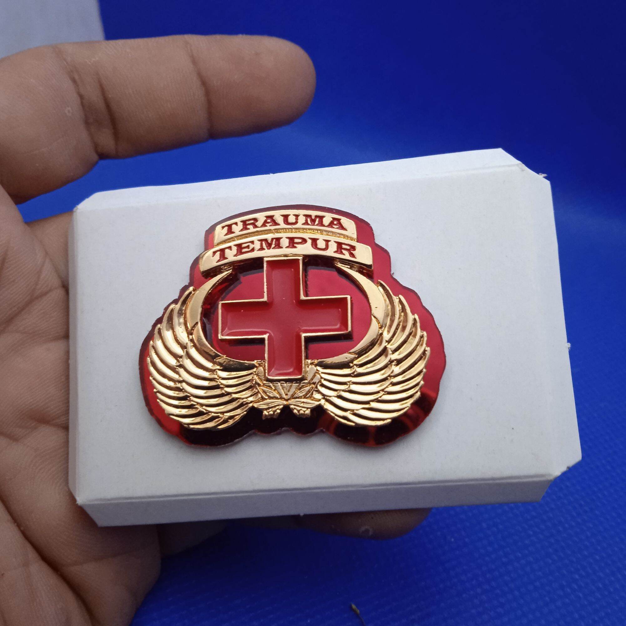 brevet wing trauma tempur dasar akrilik mika | Lazada Indonesia