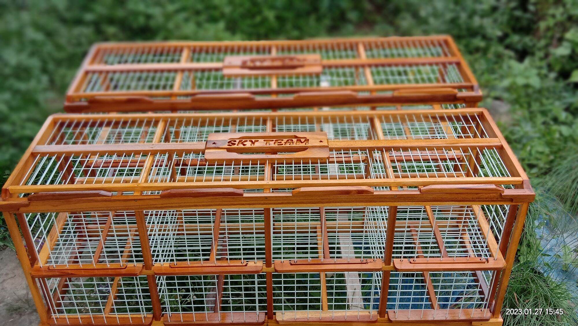 Dongdang Merpati pintu 8 full fiber dan kayu jati( free nama team ...