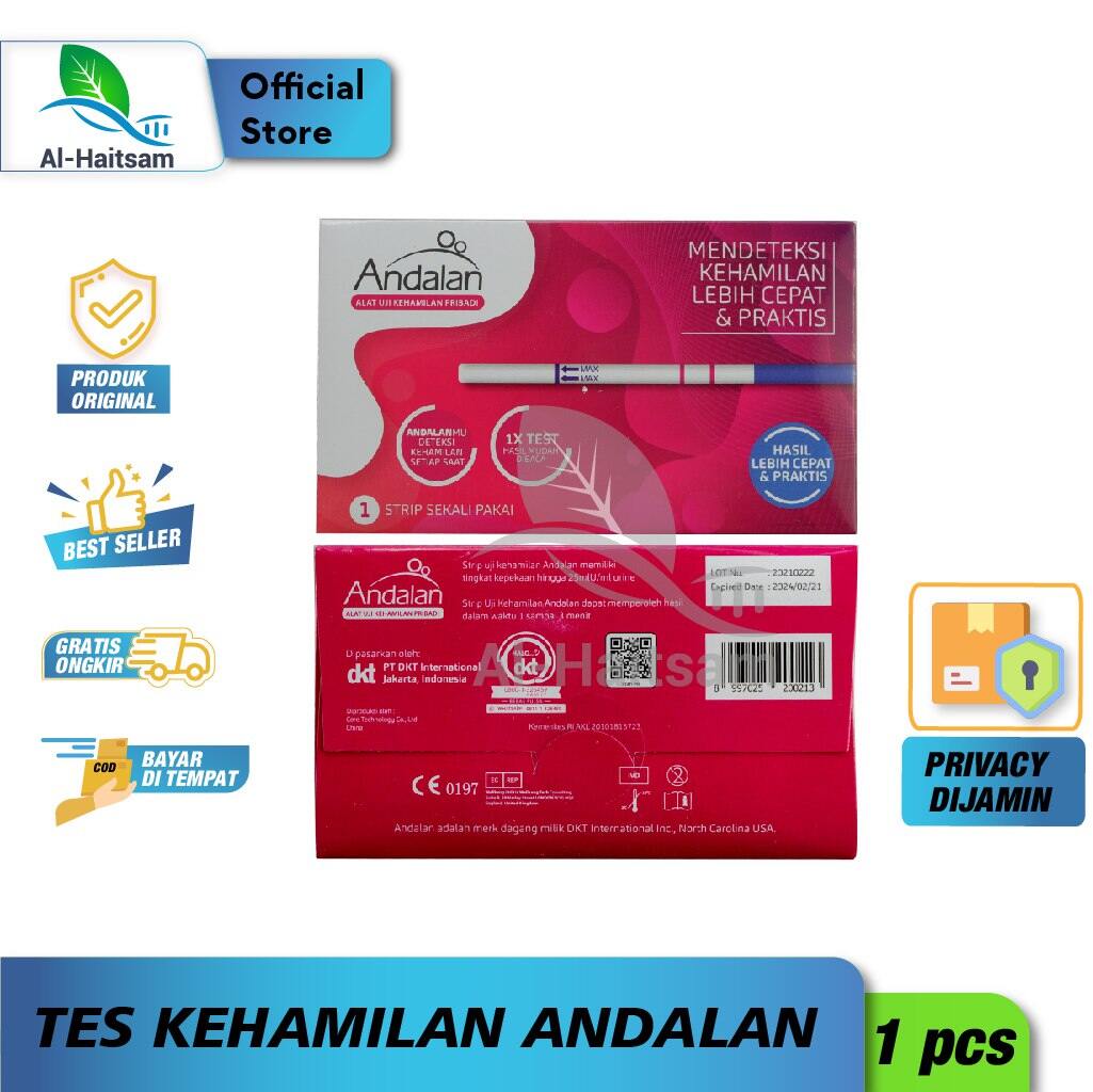 Test pack Andalan Alat Tes Kehamilan Andalan Pregnancy Test Kit ...