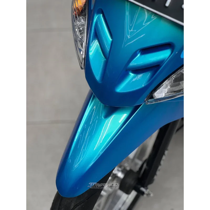 CAT METALIC BLUE 1liter Cat Biru Metalik Met Cat Duco Duko Mobil Motor ...