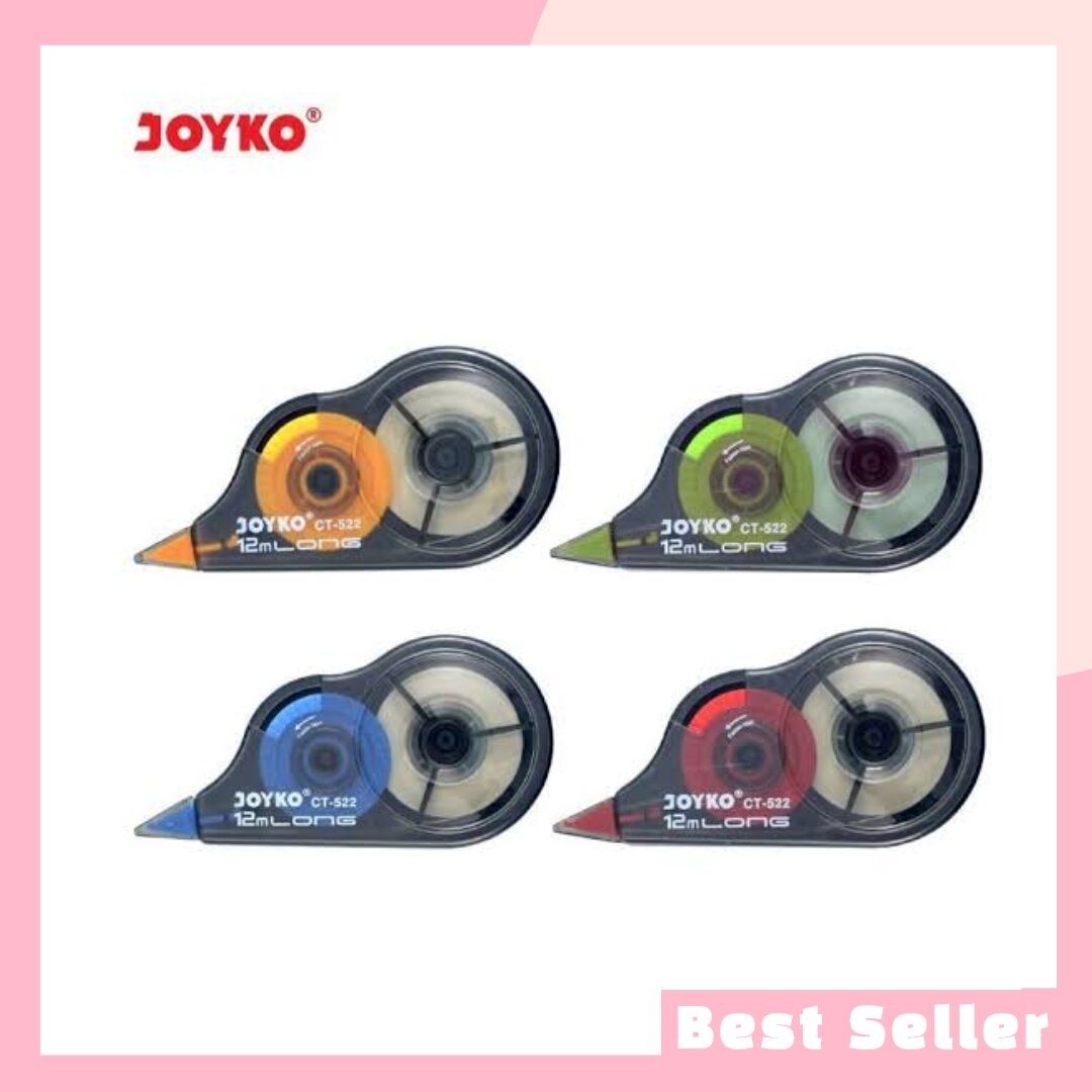 Correction Tape Joyko CT-522 12M/Pcs | Lazada Indonesia