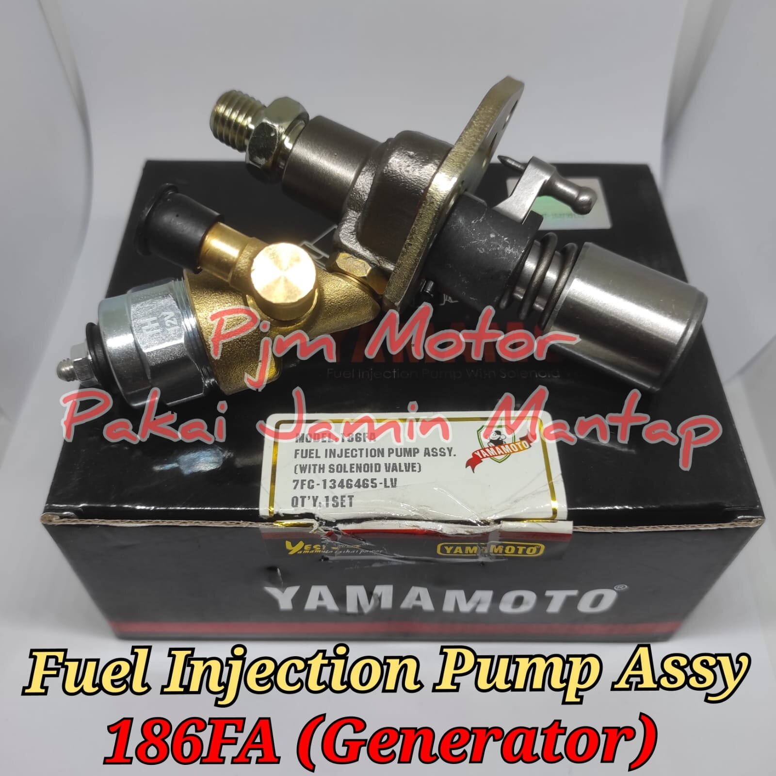 186Fa Fipump assy Fuel injection pump pompa pumpa minyak mesin genset ...