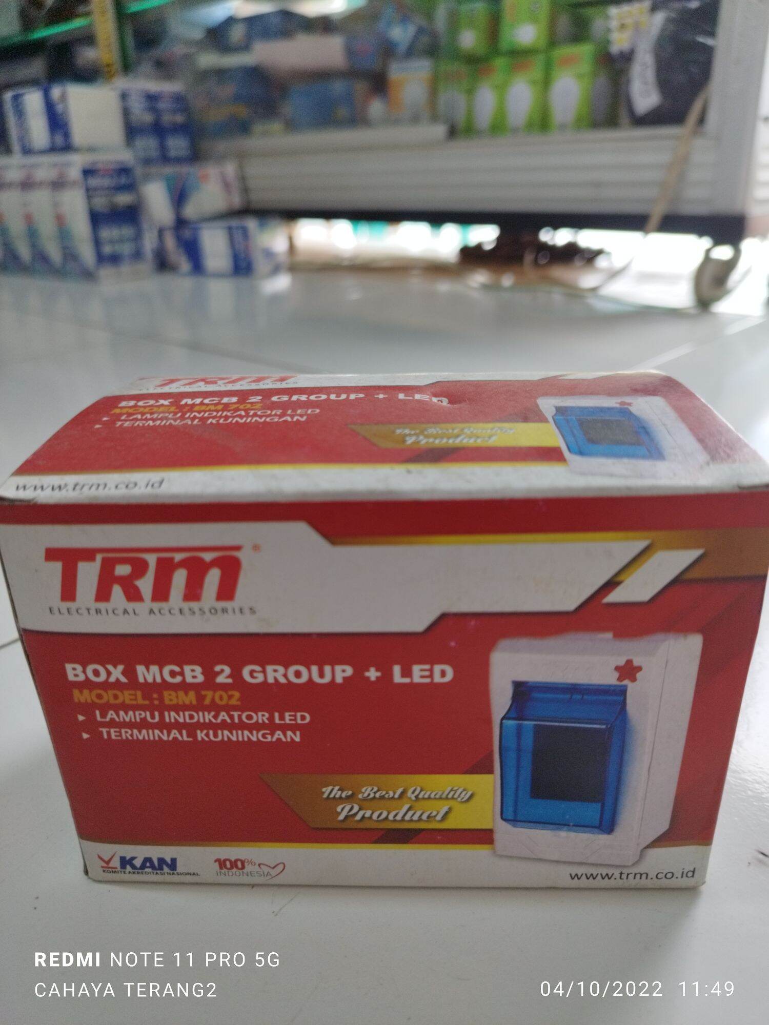 Box mcb 2grup + LED indikator terminal kunigan | Lazada Indonesia