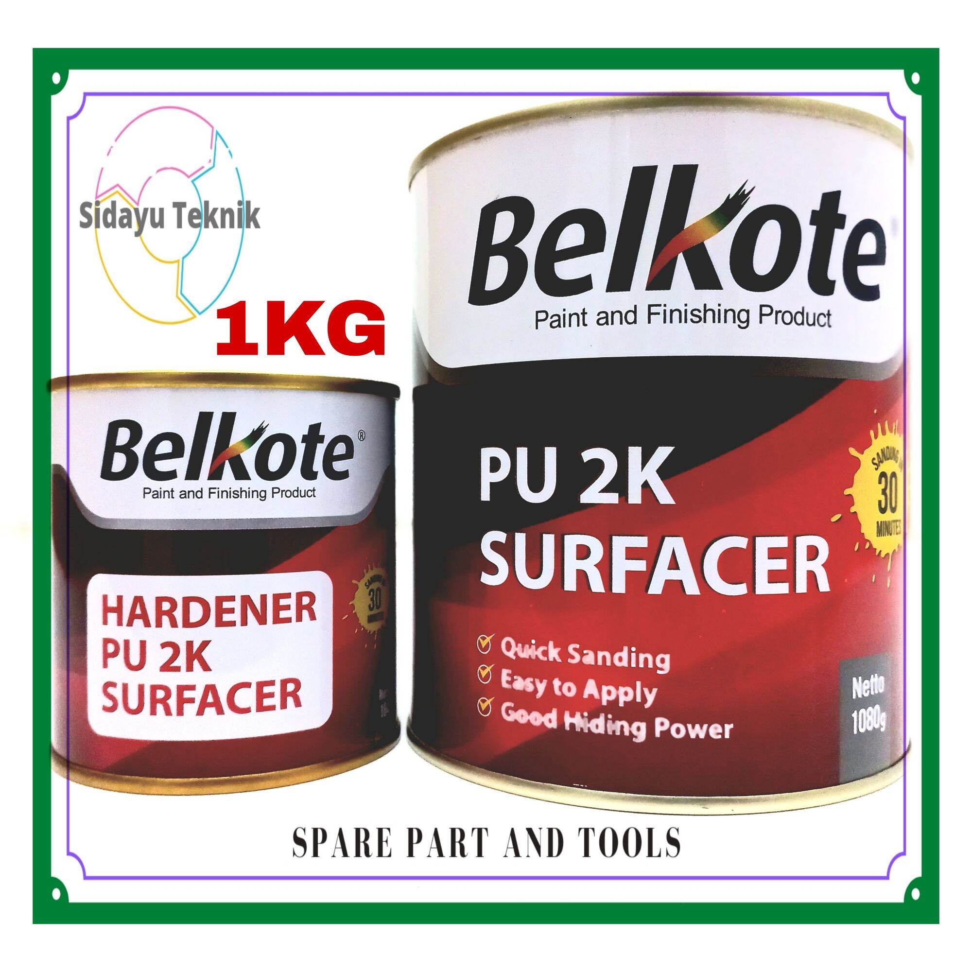 Epoxy Belkote Surfacer 1kg | Lazada Indonesia