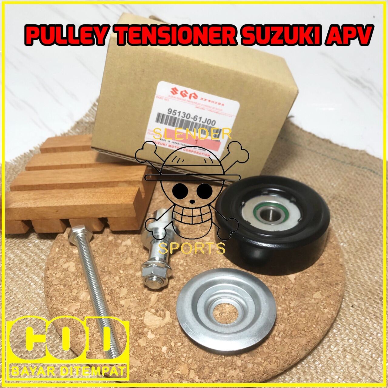 PULLEY AC APV - PULLY TENSIONER PULLY AC PULLEY IDLE AC APV | Lazada ...