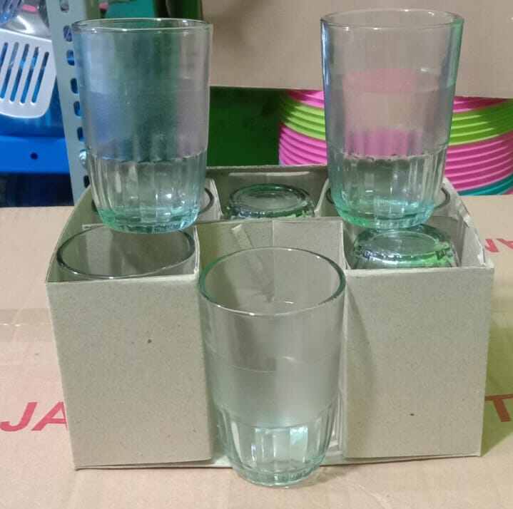 PROMOSI 6PCS GELAS KOPI MODEL POLOS BERBAHAN TEBAL | Lazada Indonesia
