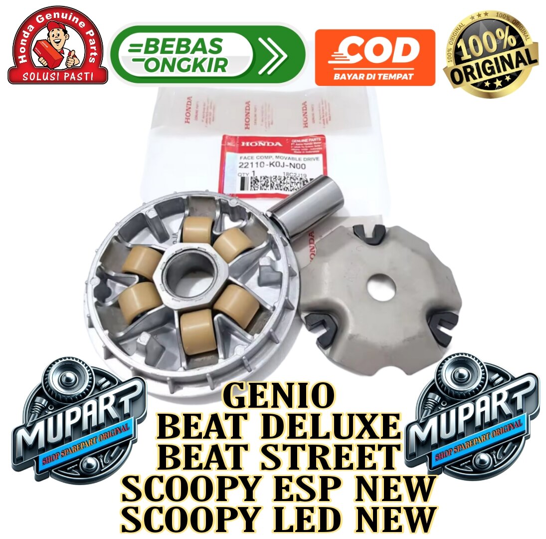 Rumah Roller SET Original Honda GENIO BEAT DELUXE BEAT STREET SCOOPY ESP NEW SCOOPY LED NEW ...