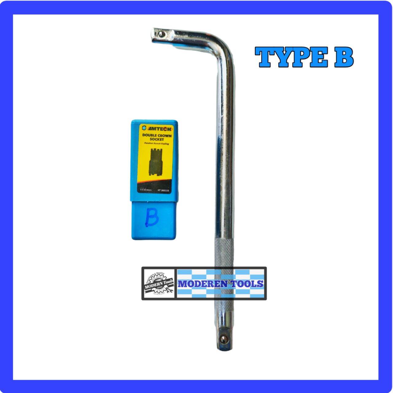 PAKET Kunci Mahkota A / Mahkota B / Double Socket CVT 39x41 GRIP ON ...