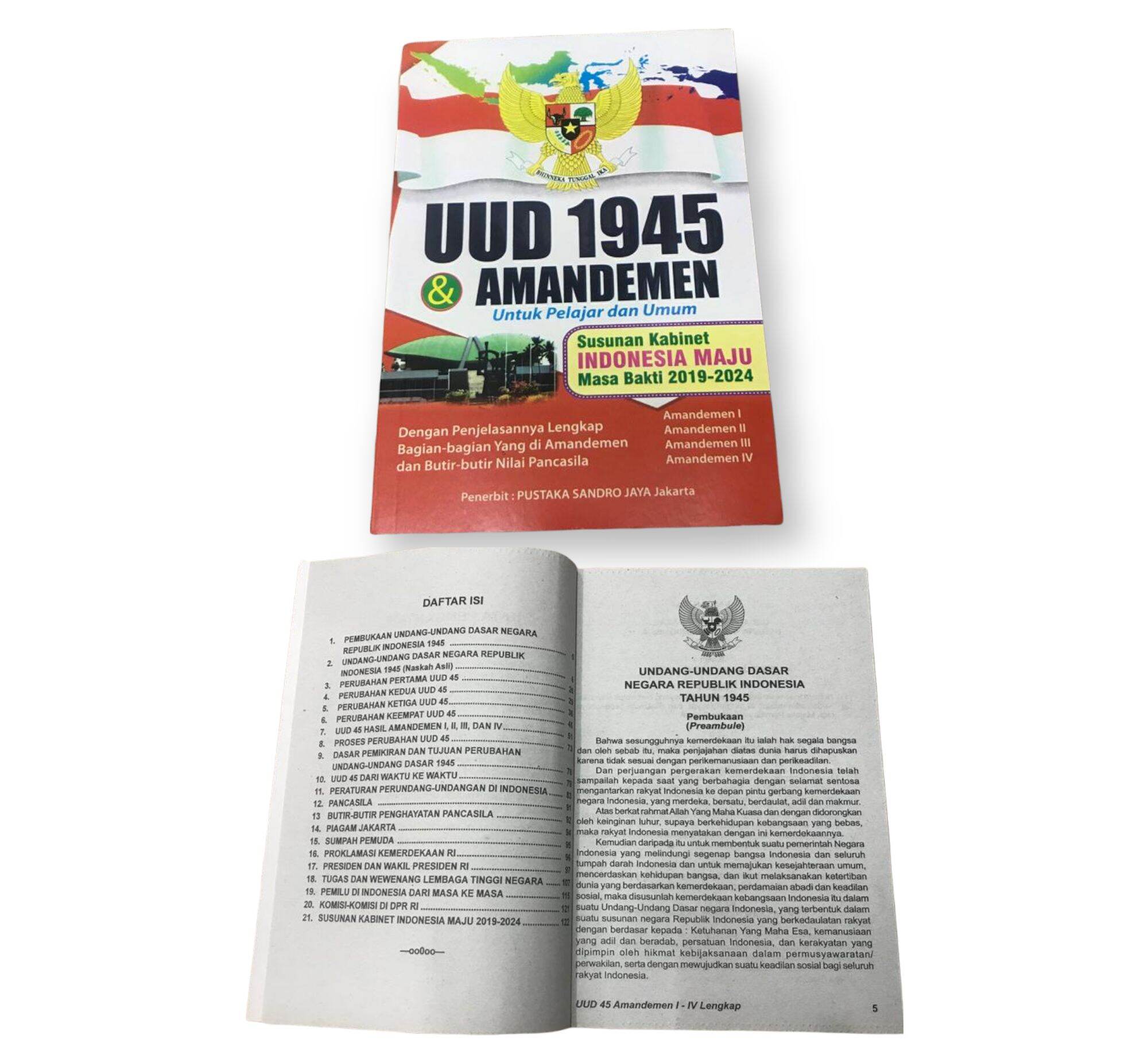 buku UUD 1945 Besar | Lazada Indonesia