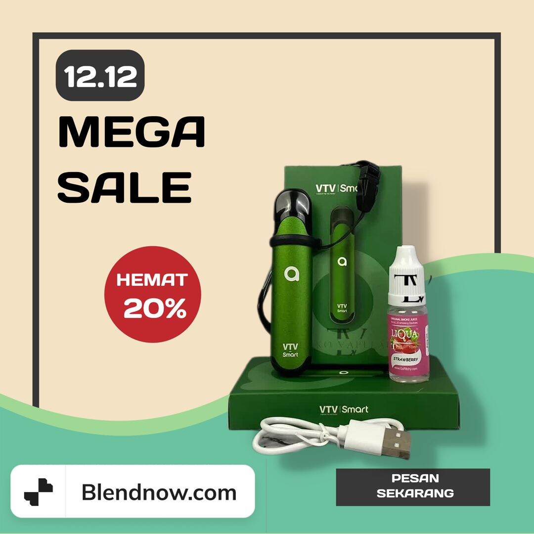 TERBARU VEP VTV SMART 350mAh VEP MINI SET KOMPLIT | Lazada Indonesia