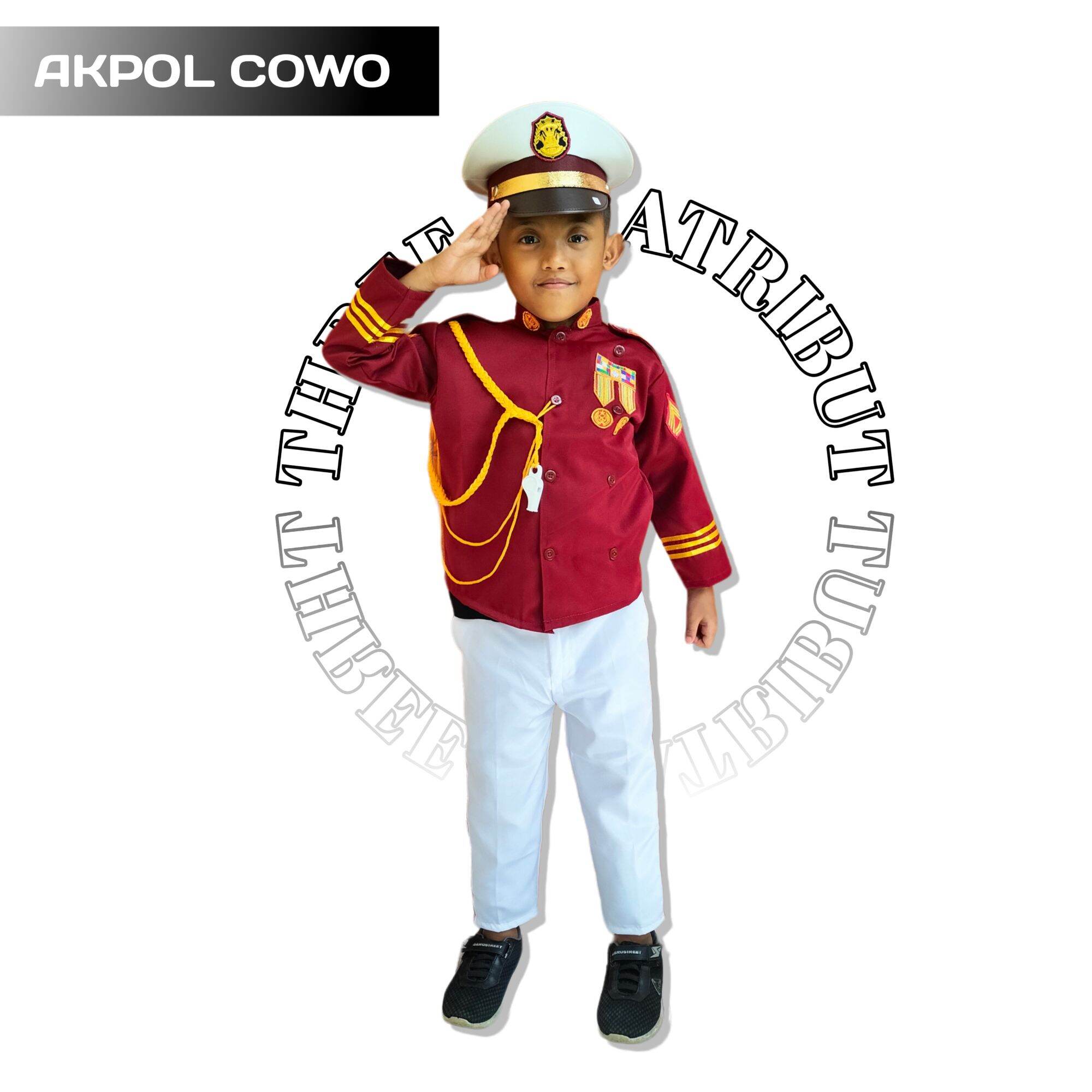 BAJU PROFESI POLISI CILIK ANAK AKPOL PAKET LENGKAP | Lazada Indonesia