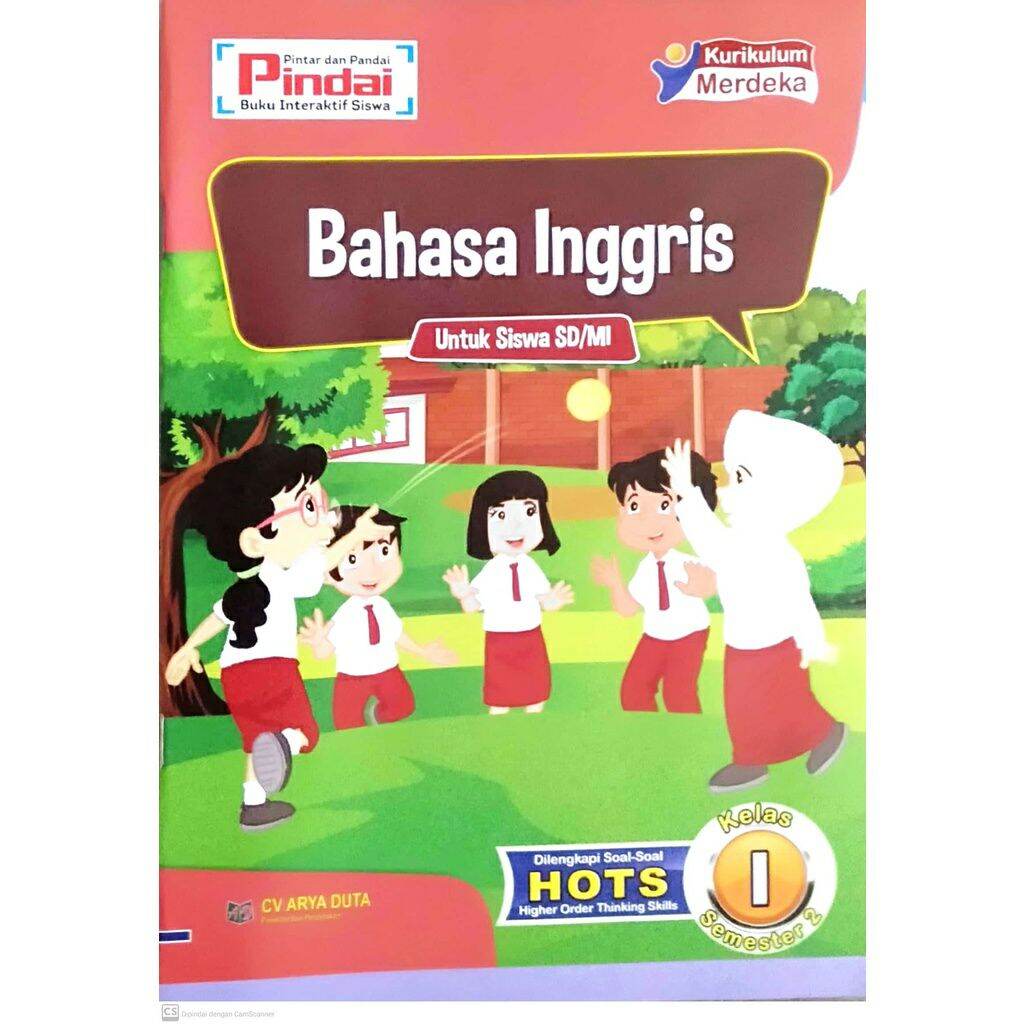 Buku Lks pindai kurikulum merdeka untuk SD/mi kls 1 semester 2 new Arya ...