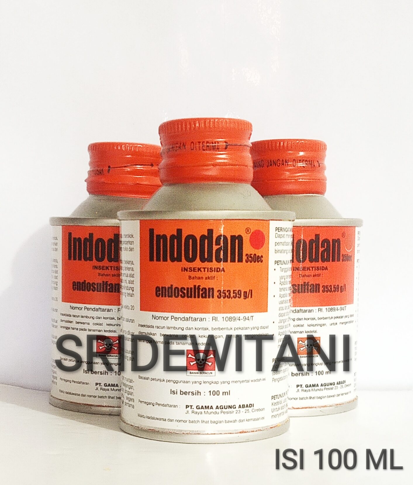 Pembasmi Hama Semua Tanaman Insektisida INDODAN 350ec Isi 100ml ...