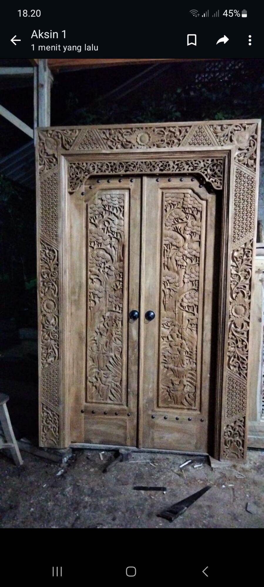 pintu ukir minimalis | Lazada Indonesia