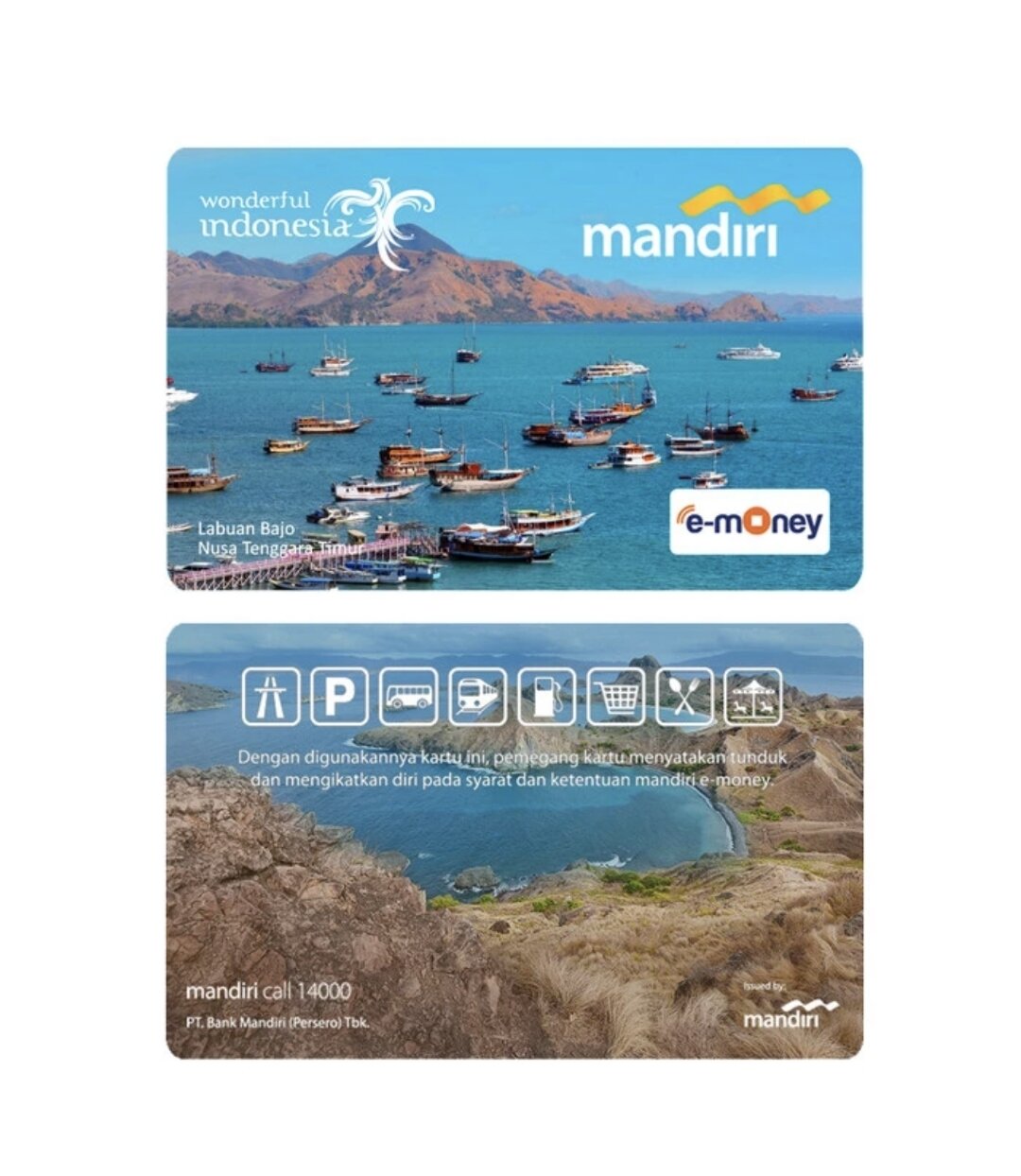 Emoney Mandiri Card Labuan Bajo Limited Edition New Original | Lazada ...