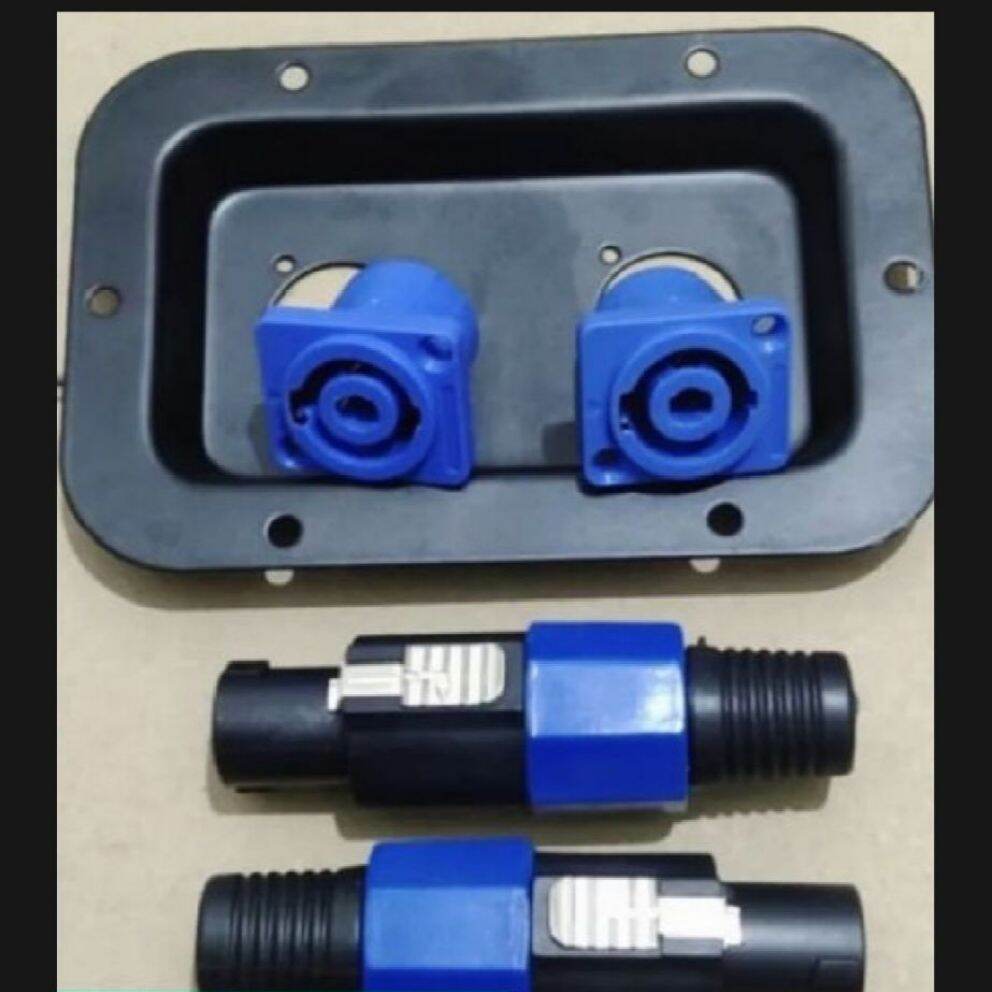 Terminal Spikon + socket Speakon Rivera + Jek Spikon Rivera 1 set ...