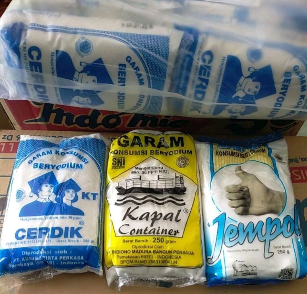 garam yodium cerdik 250 gr | Lazada Indonesia