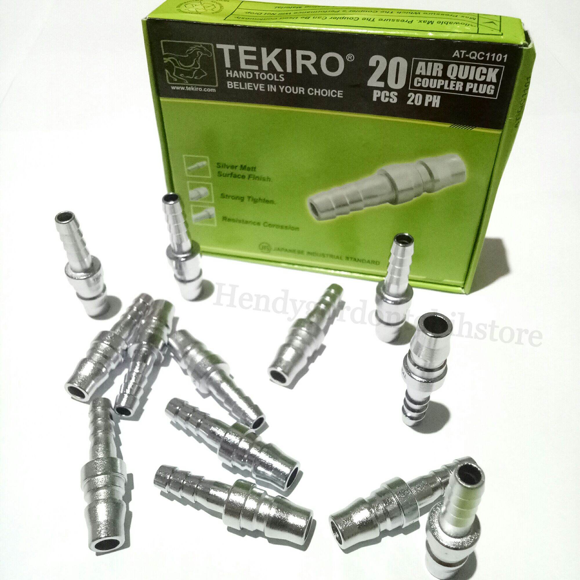 TEKIRO Quick Coupler Plug 20 PH / Nepel sambungan Selang angin Kompresor tekiro | Lazada Indonesia