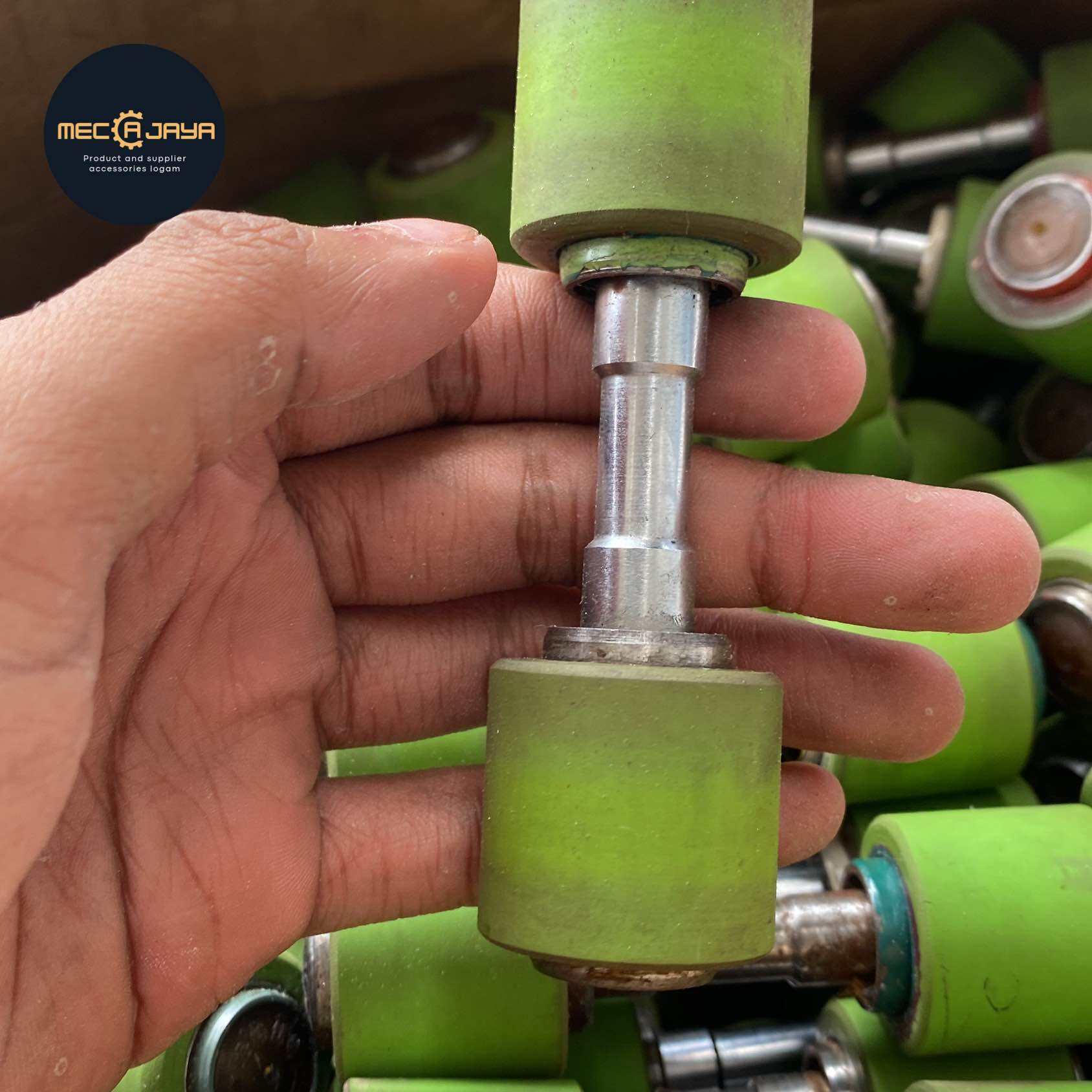 WATERFOM RODA KARET ROLLER RODA PAGAR / RODA ROLLER ASLI BEARING UNTUK ...