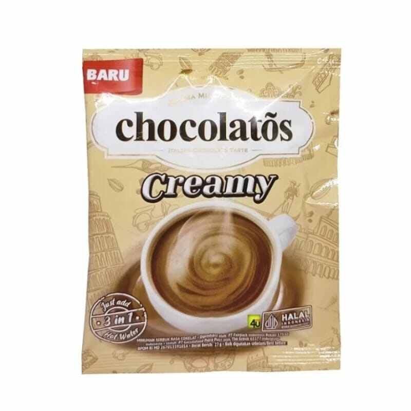 Chocolatos Creamy drink 27 gr, 1 renceng isi 10 sachet. | Lazada Indonesia