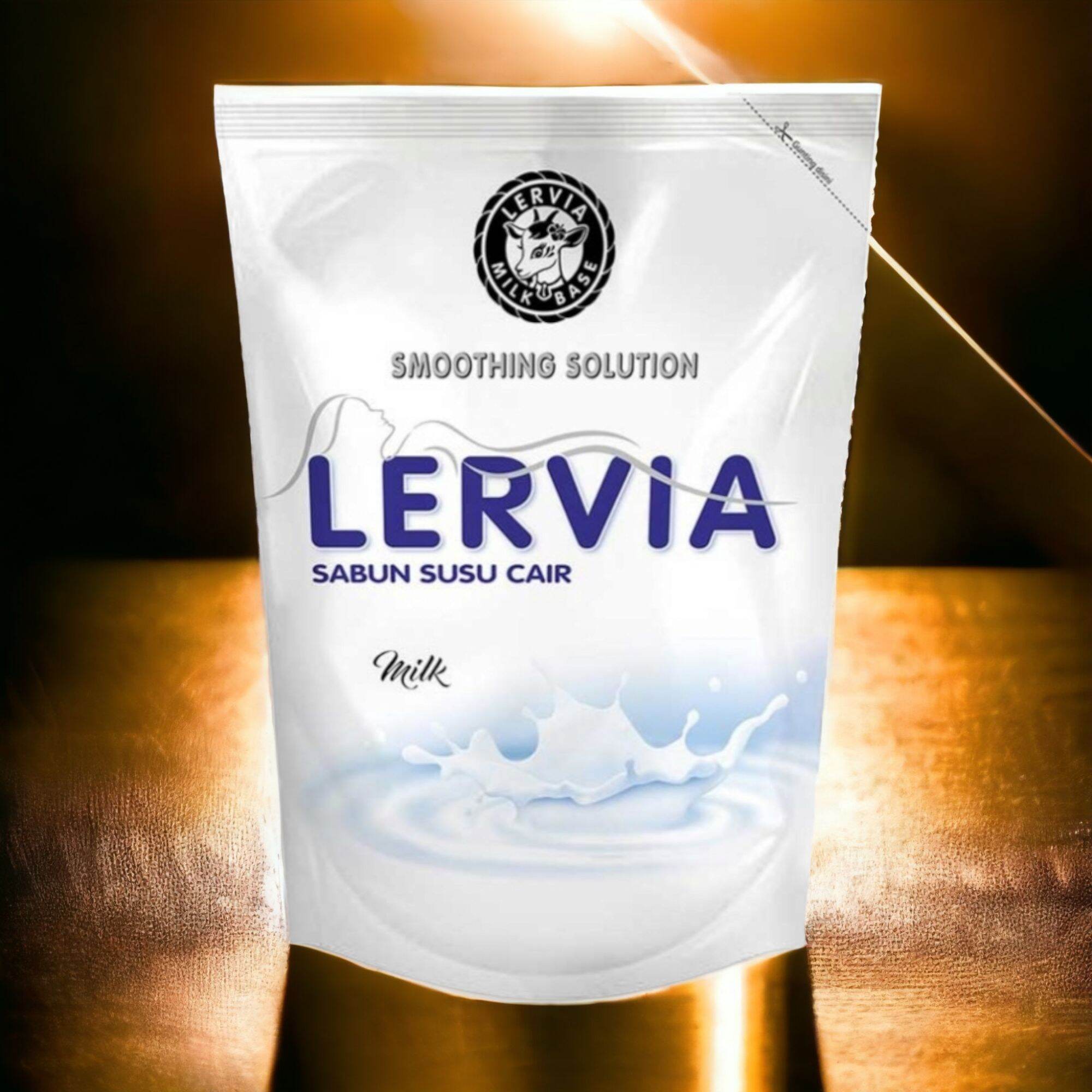 Lervia Shower Body Wash Cream Milk & Avocado 400ml | Lazada Indonesia