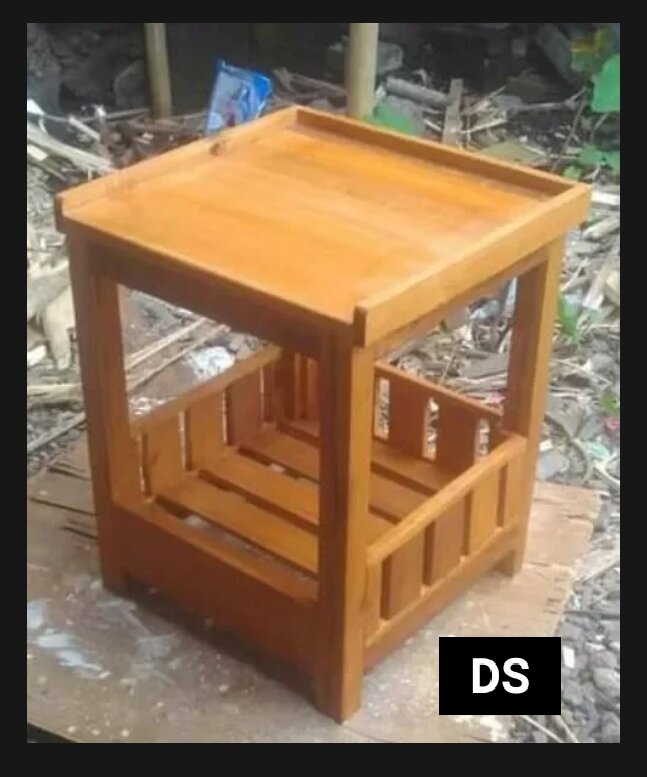 Meja Dispenser magicom serbaguna multifungsi dari kayu | Lazada Indonesia