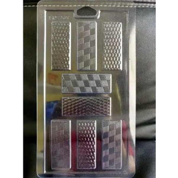 Cetakan coklat pager kue bahan mika/Cetakan pager coklat kue | Lazada ...