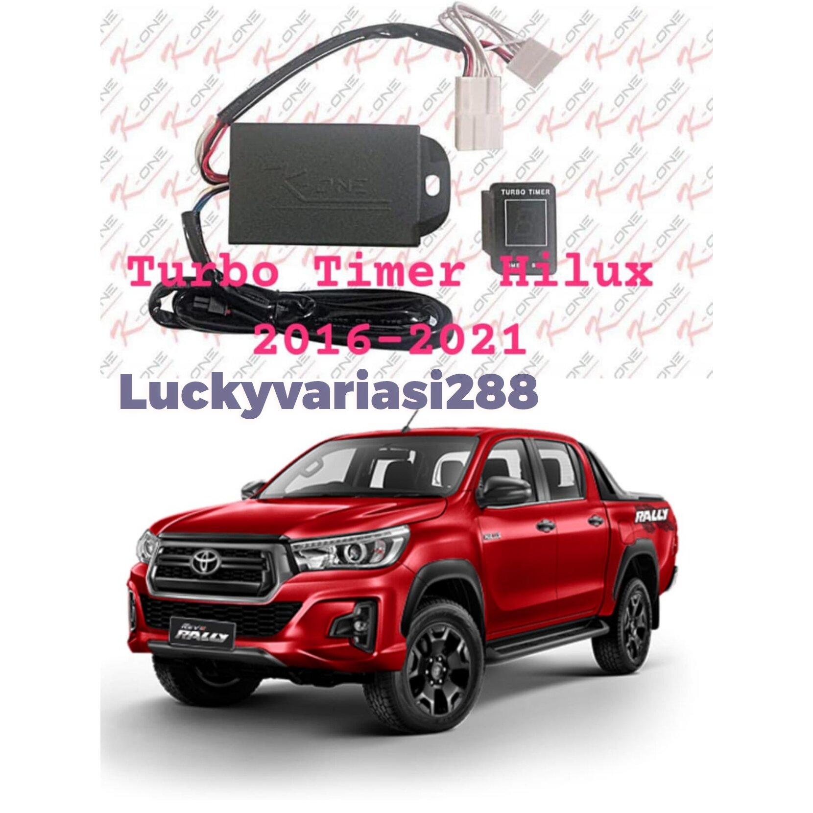 TURBO TIMER HILUX LAMA NEW GRAND 2004-2015 TURBO TIMER ALL NEW HILUX ...