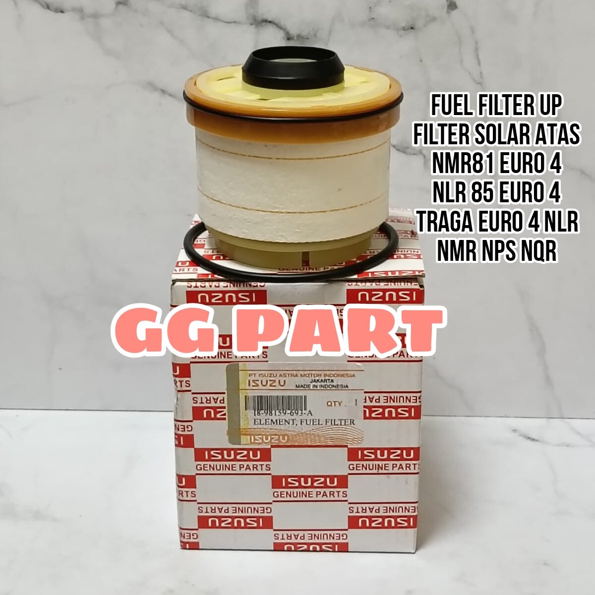 FUEL FILTER UP FILTER SOLAR ATAS ISUZU TRAGA EURO 4 NMR 81 NLR 85 ...