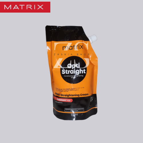 Matrix Opti Straight resistant 500ml Optistraight obat smoothing rambut ...