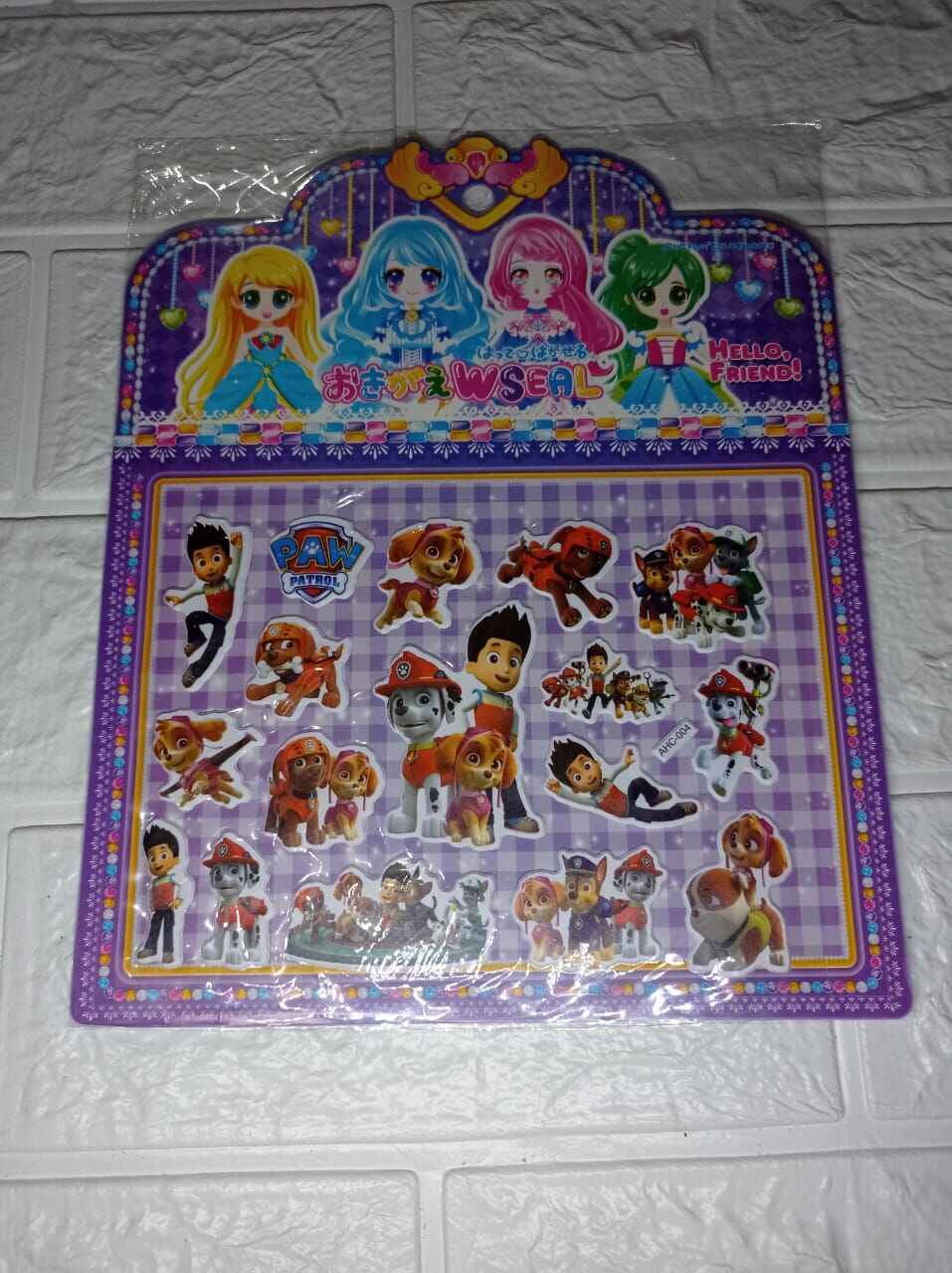 [lembaran] sticker tempel pipi/mainan sticker anak besar | Lazada Indonesia