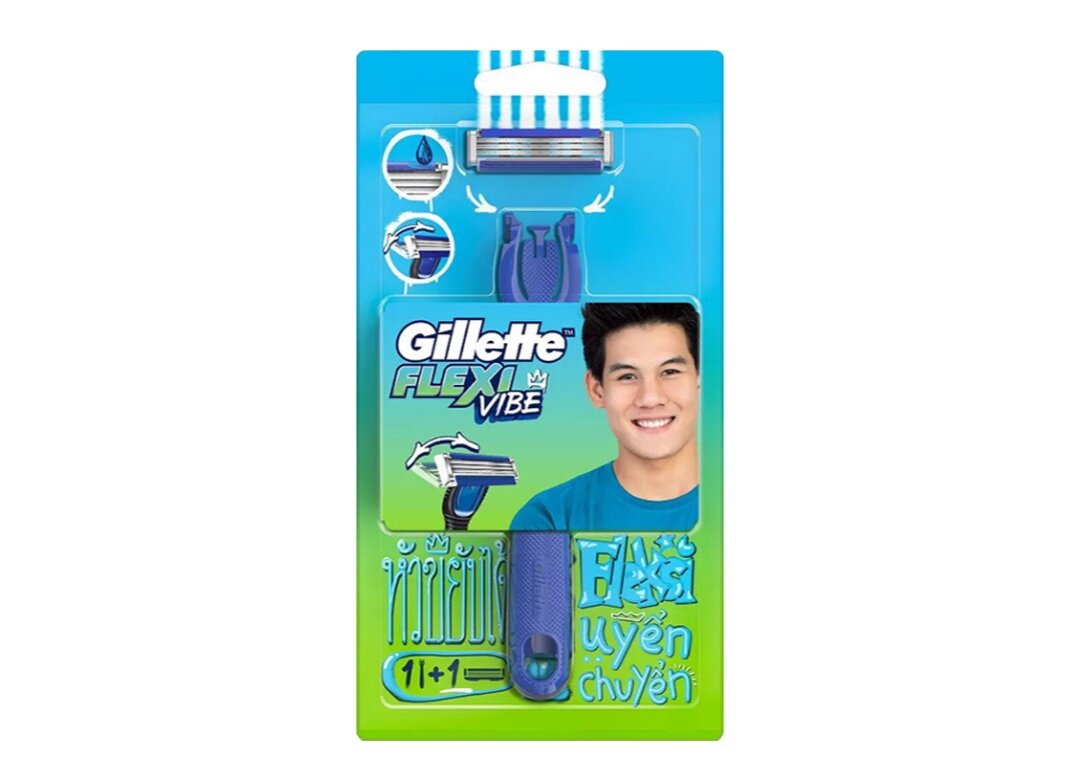 Gillette Flexi Vibe Pisau Alat Cukur 1set | Lazada Indonesia